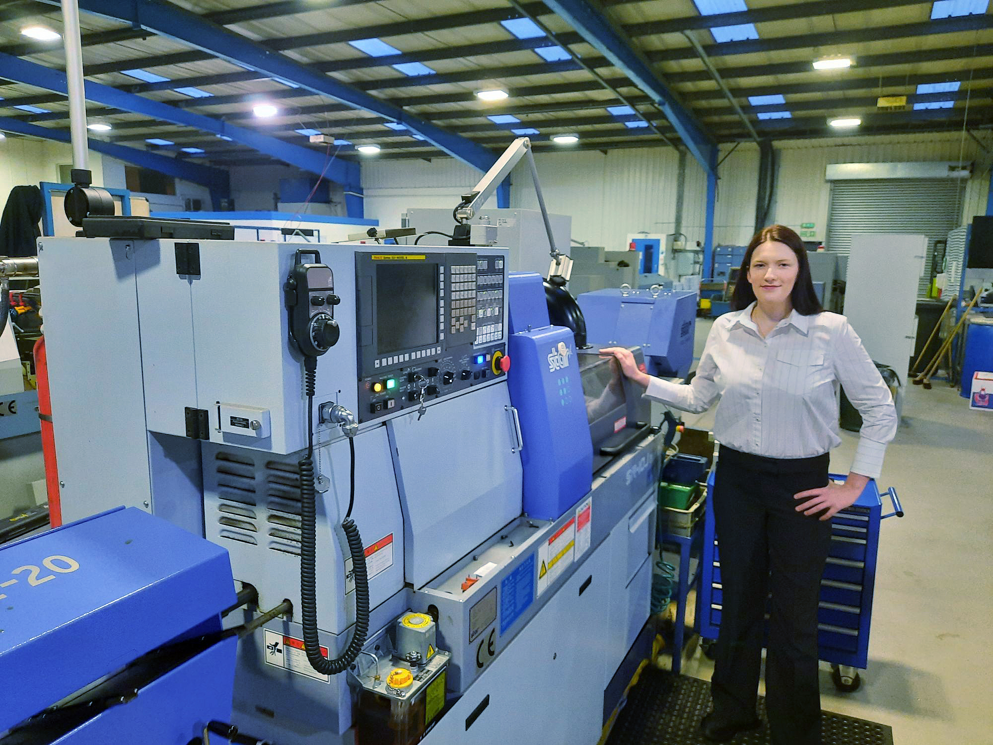 GA Engineering Sliding Head increases lathe capacity - ADS Advance